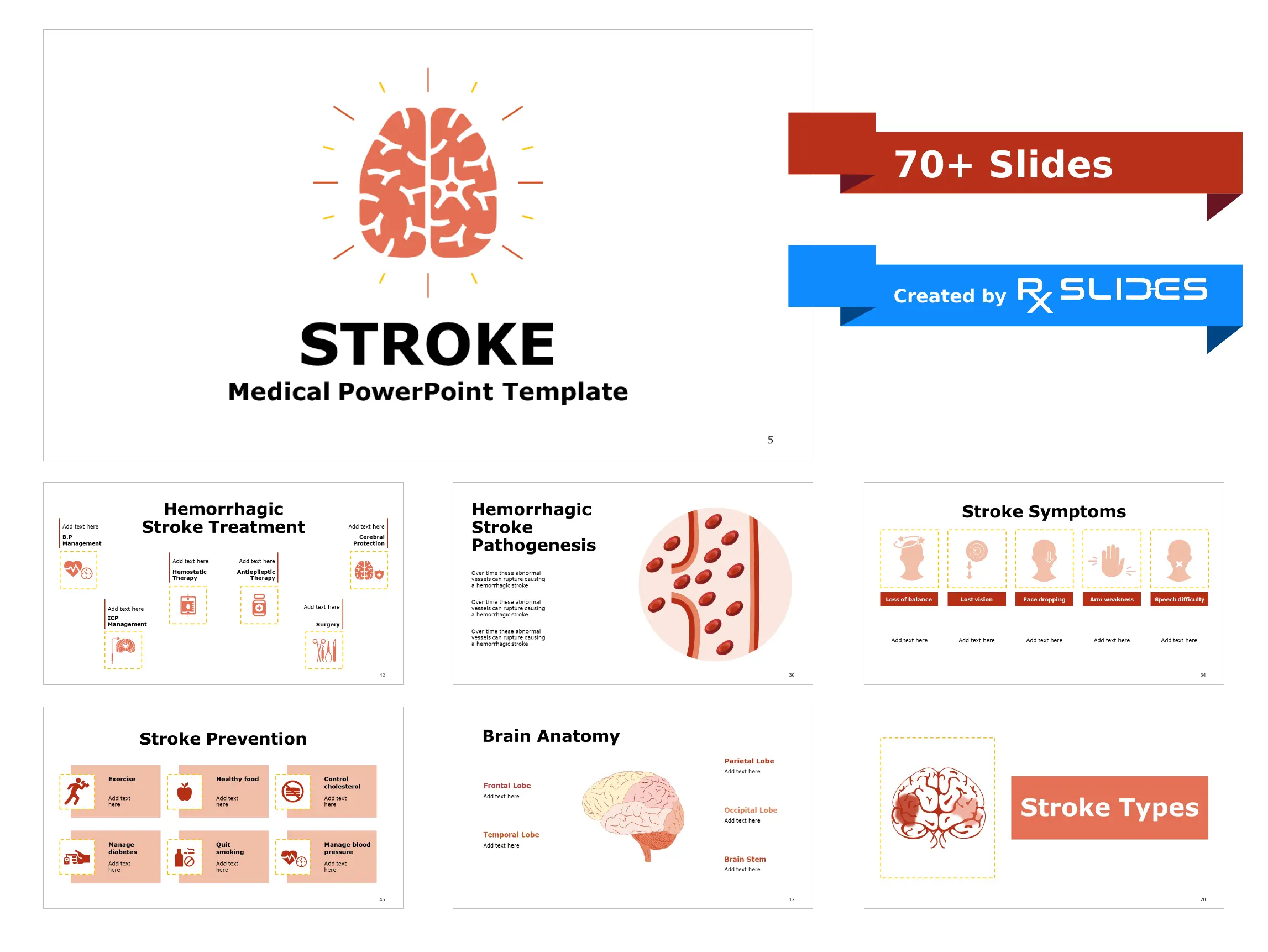 Download Stroke PowerPoint Template|